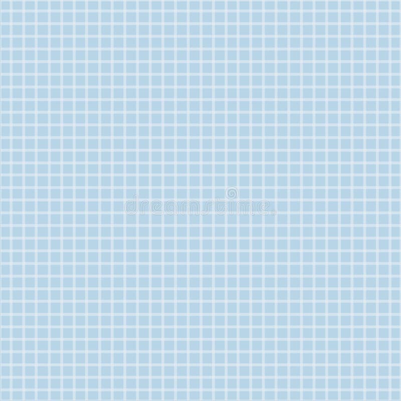 Window Pane Plaid Seamless Pattern, Blue and White Stock Illustration ...