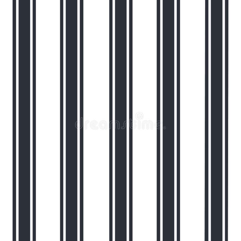 Stripe Seamless Pattern in Navy Black and White , Pattern 4 7 2023 ...