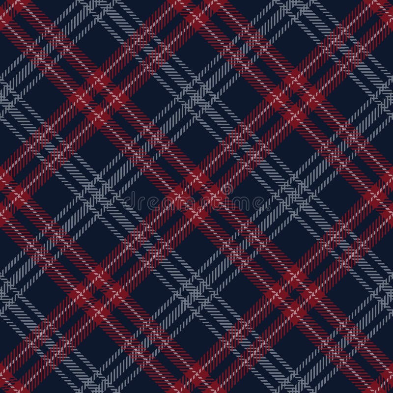 Tartan Seamless Pattern, Red , Black ,grey Stock Illustration ...