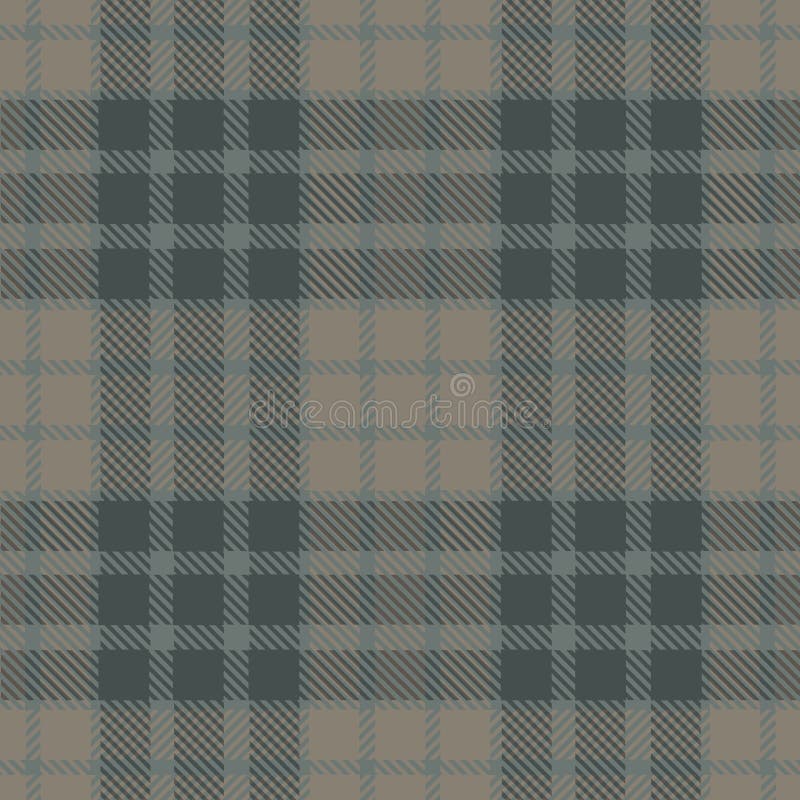 Tartan Seamless Pattern, Green , Brown, Stock Illustration ...