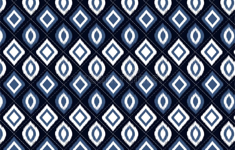 Vector Illustration of Fabric Pattern or Geometry Texture Modern ...