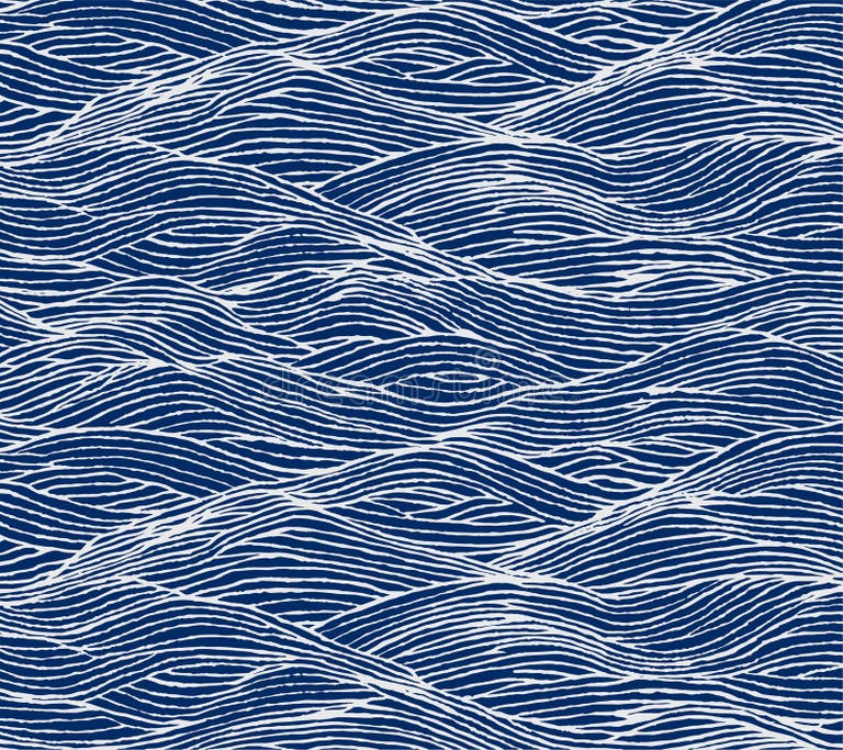 Lines Ocean Pattern Stock Illustrations – 14,771 Lines Ocean Pattern ...