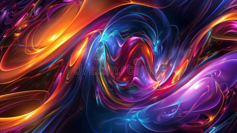 Pattern Abstract Background Fantasy Background with Bright Color Stock ...
