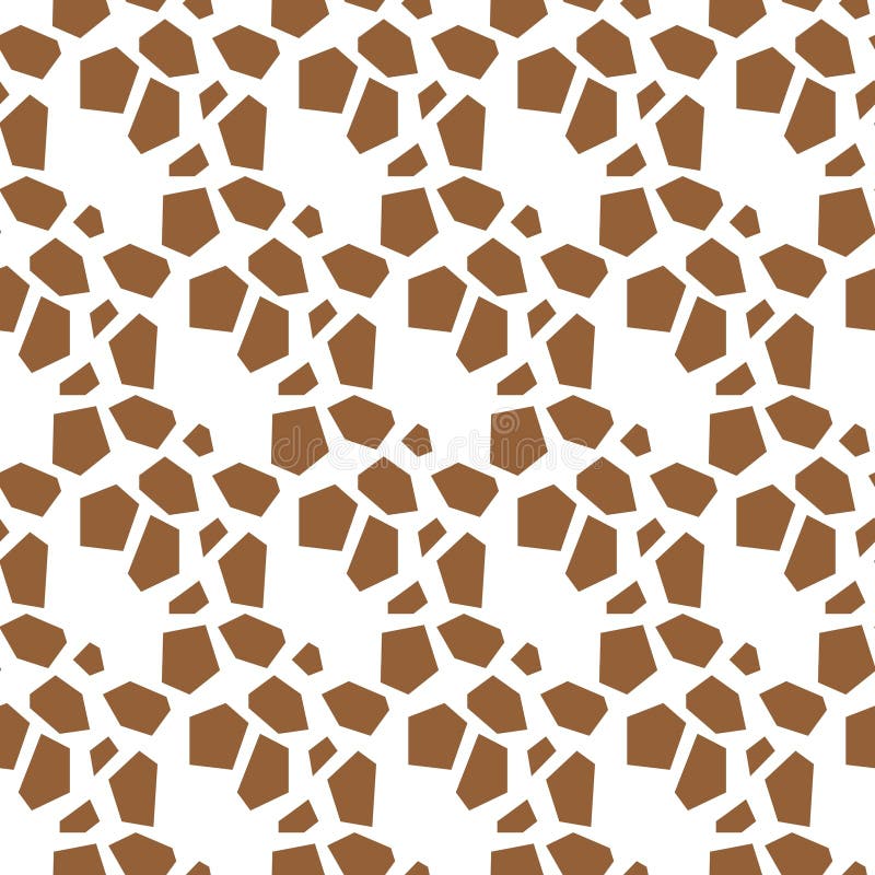 The Pattern is an Abstract Geometric Shape Imitation of Giraffe Skin ...