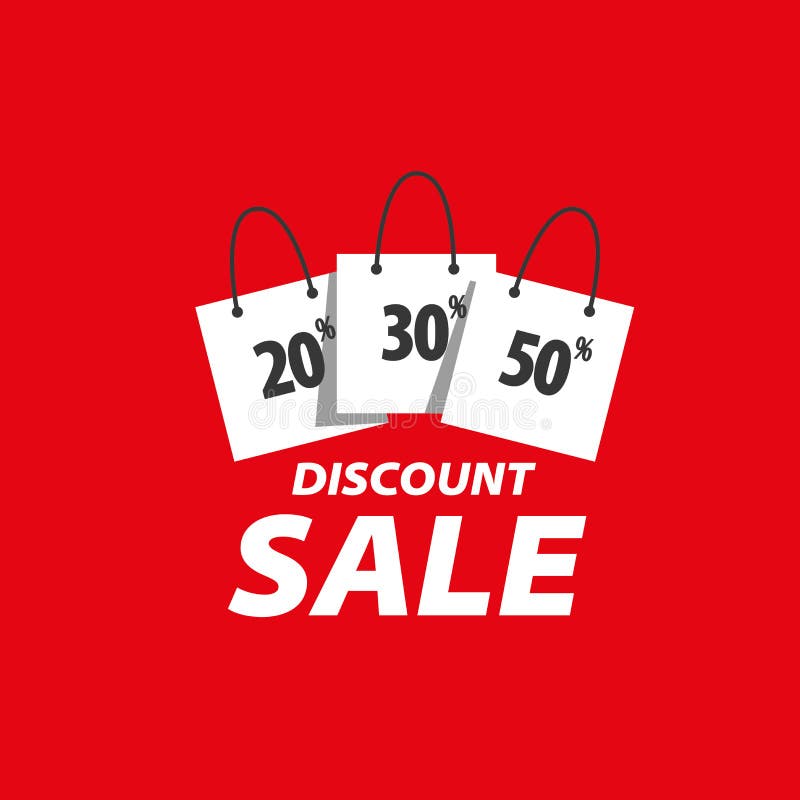 Vector sign for discounts stock vector. Illustration of promotion ...