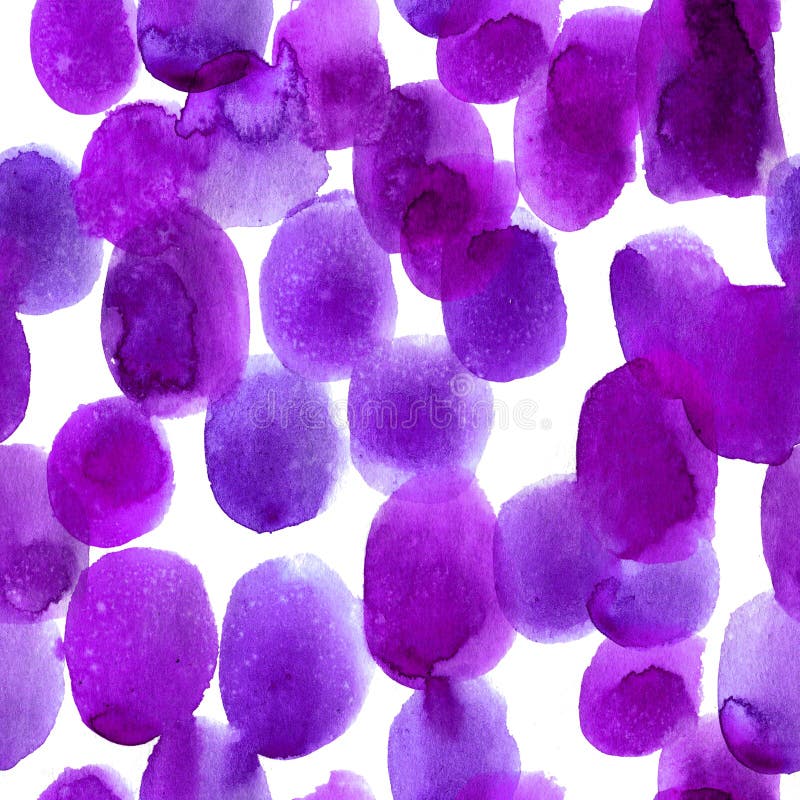 Pattern Abstract Paint Spots on White Background. Color Watercolor ...