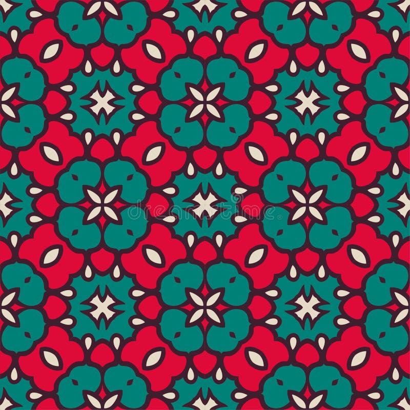 Pattern Abstract Shape Colors. Simple Seamless Ornament Background ...