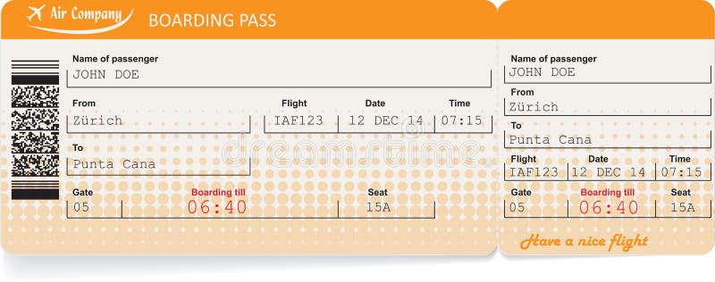 Pattern Boarding Pass Stock Illustrations – 907 Pattern Boarding Pass ...