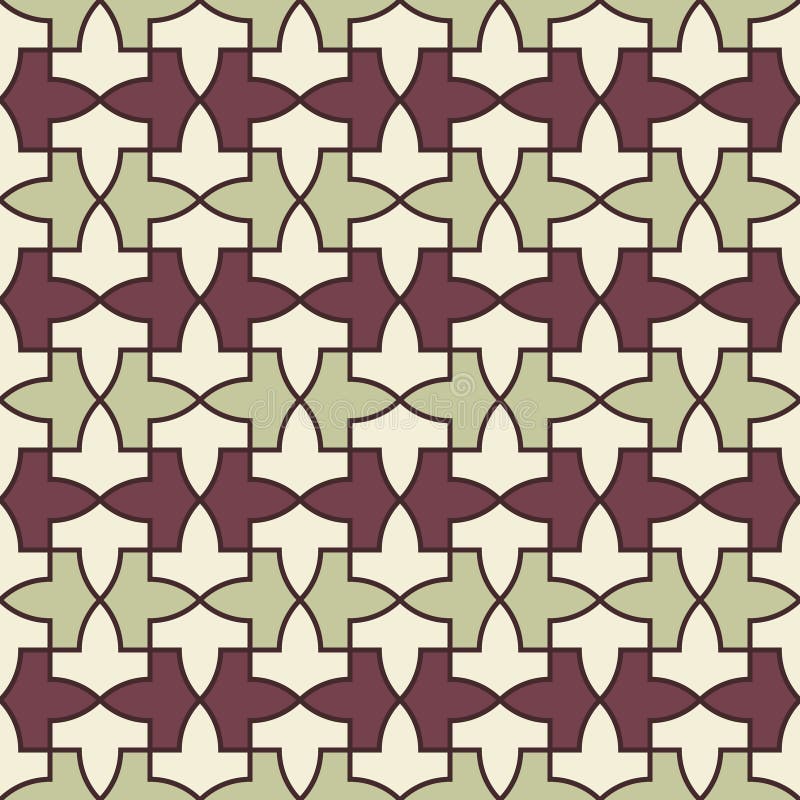 Pattern from the Alhambra Palace Stock Vector - Illustration of ...