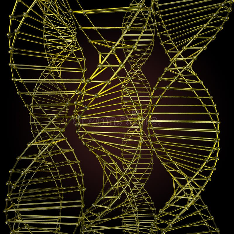 Pattern of the Array Lattice Atom Stock Illustration - Illustration of ...