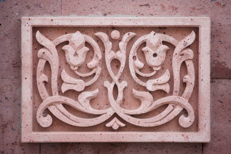 Pattern As an Architectural Decoration the Bas-relief Stock Photo ...