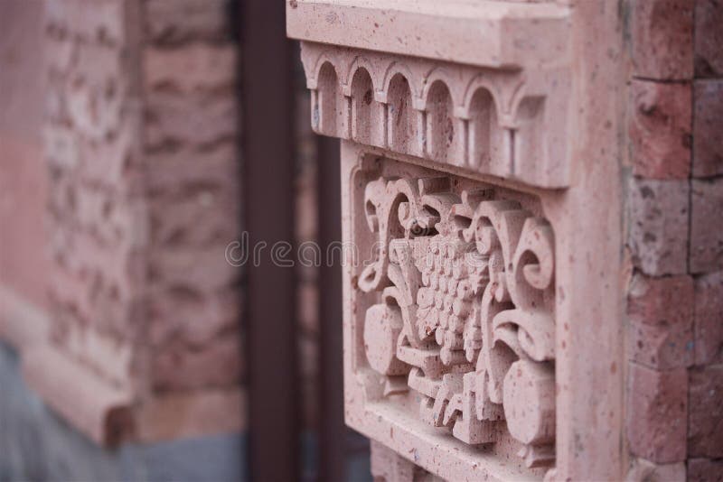 Pattern As an Architectural Decoration the Bas-relief Stock Photo ...