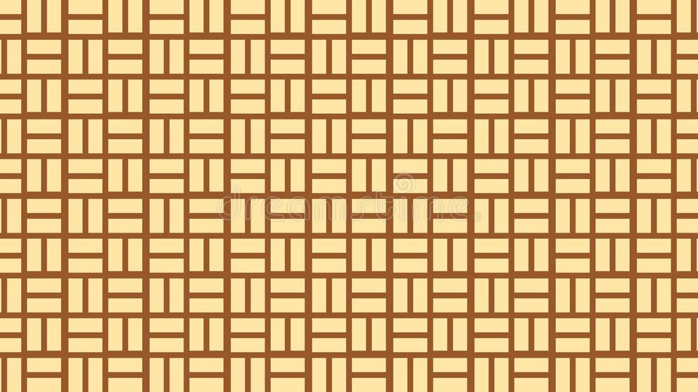 Pattern Background Block Dark Brown and Light Brown Stock Illustration ...