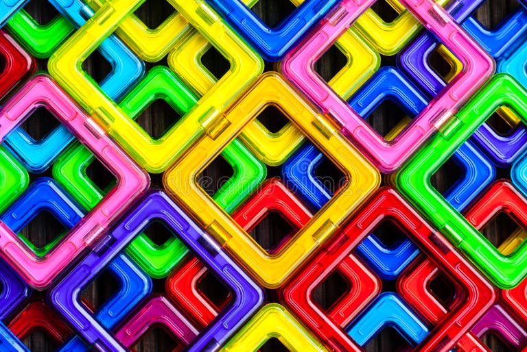 Colored Magnetic Figures Stock Illustrations – 5 Colored Magnetic ...