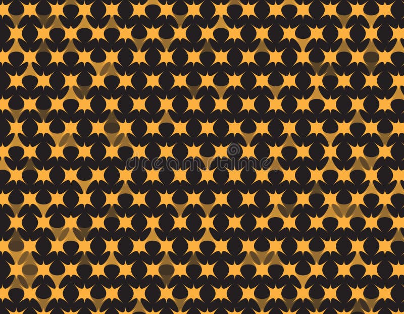 Pattern Background Geometric Polygon Gold Yellow Stock Illustration ...