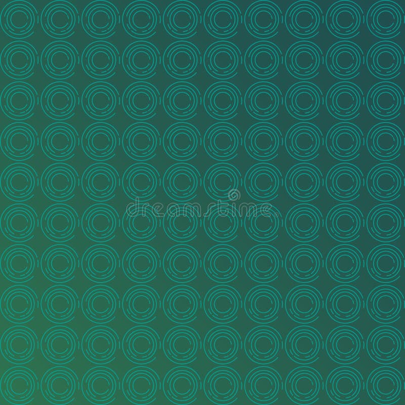 A Pattern Background Green Color with Circle Stock Vector ...