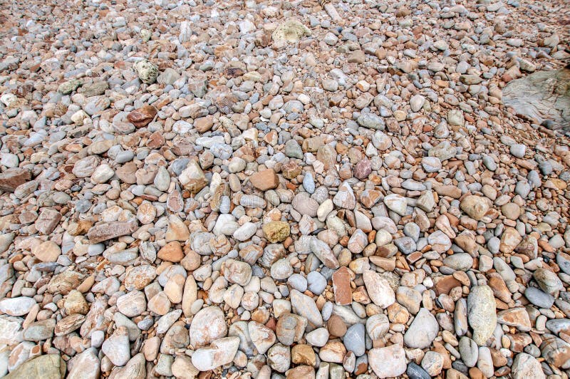 Pattern Background of Pebble on the Beach Stock Image - Image of gravel ...