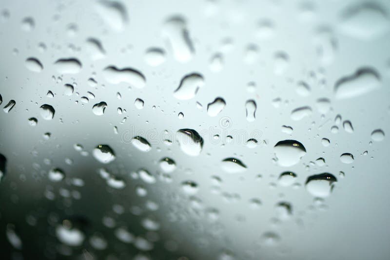 Raindrops on the Car Window Stock Photo - Image of plant, pattern ...