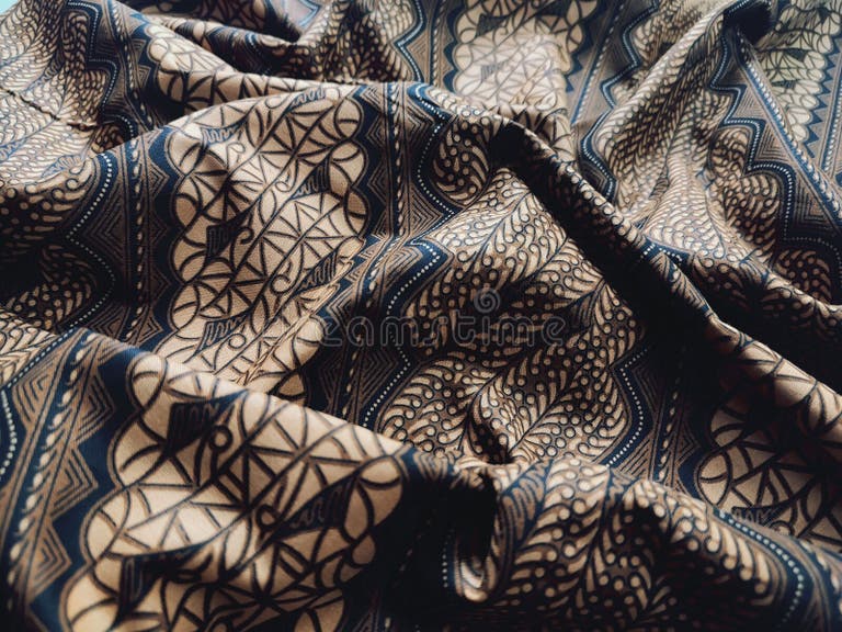 Pattern and Background of Soga Genes Batik Cloth Crafts Stock Photo ...