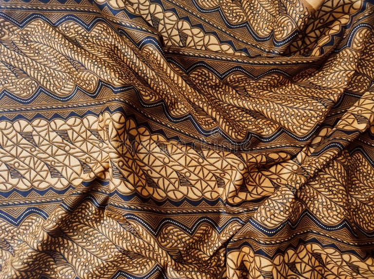 Pattern and Background of Soga Genes Batik Cloth Crafts Stock Image ...