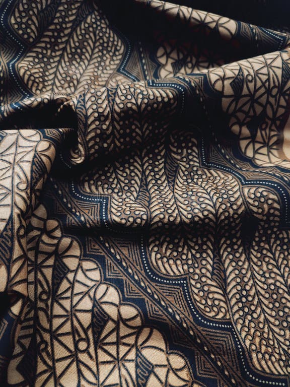 Pattern and Background of Soga Genes Batik Cloth Crafts Stock Image ...