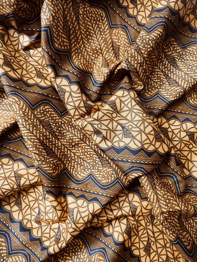 Pattern and Background of Soga Genes Batik Cloth Crafts Stock Photo ...