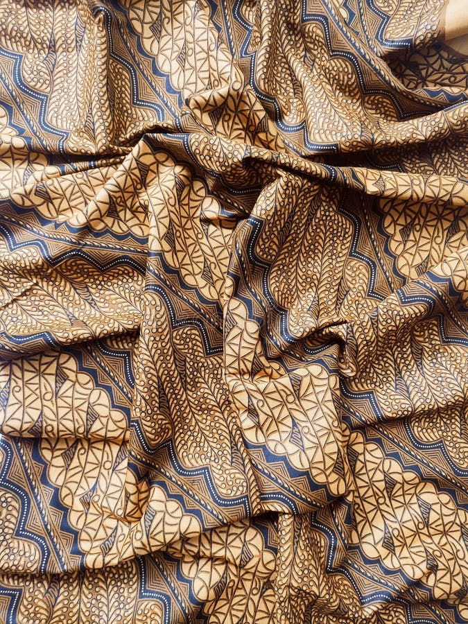 Pattern and Background of Soga Genes Batik Cloth Crafts Stock Image ...