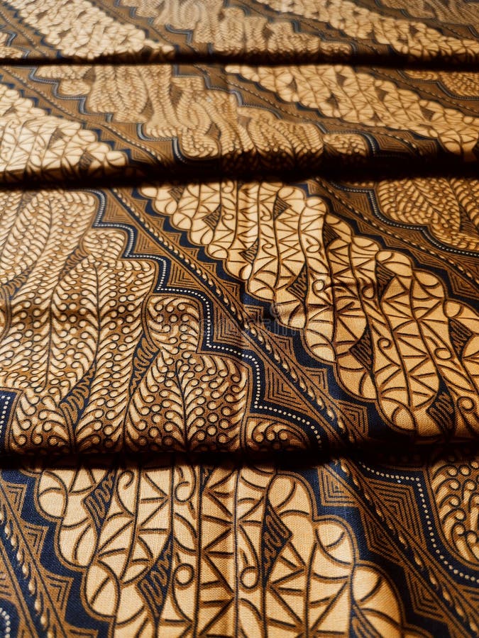 Pattern and Background of Soga Genes Batik Cloth Crafts Stock Image ...