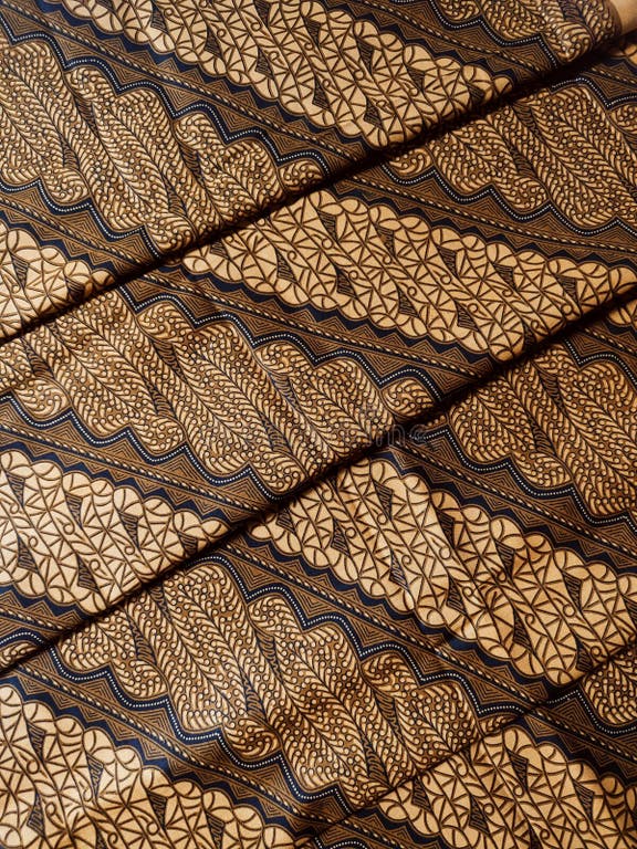 Pattern and Background of Soga Genes Batik Cloth Crafts Stock Image ...