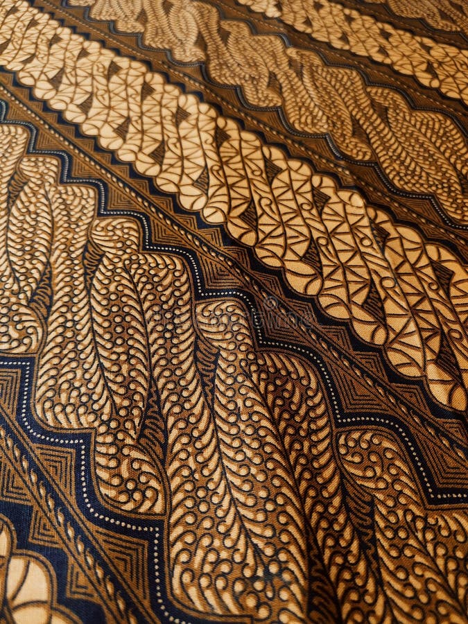 Pattern and Background of Soga Genes Batik Cloth Crafts Stock Photo ...