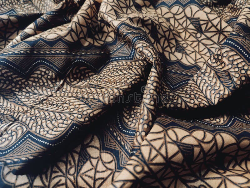 Pattern and Background of Soga Genes Batik Cloth Crafts Stock Photo ...