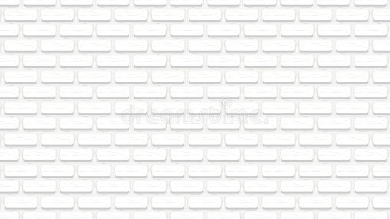 Pattern Background with White Bricks Stock Vector - Illustration of ...