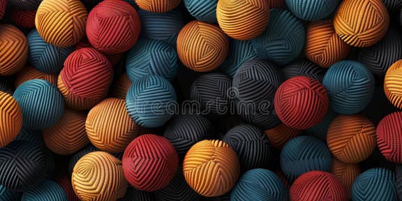 Pattern of Balls with Diverse Colors and Sizes, Creating a Dynamic and ...