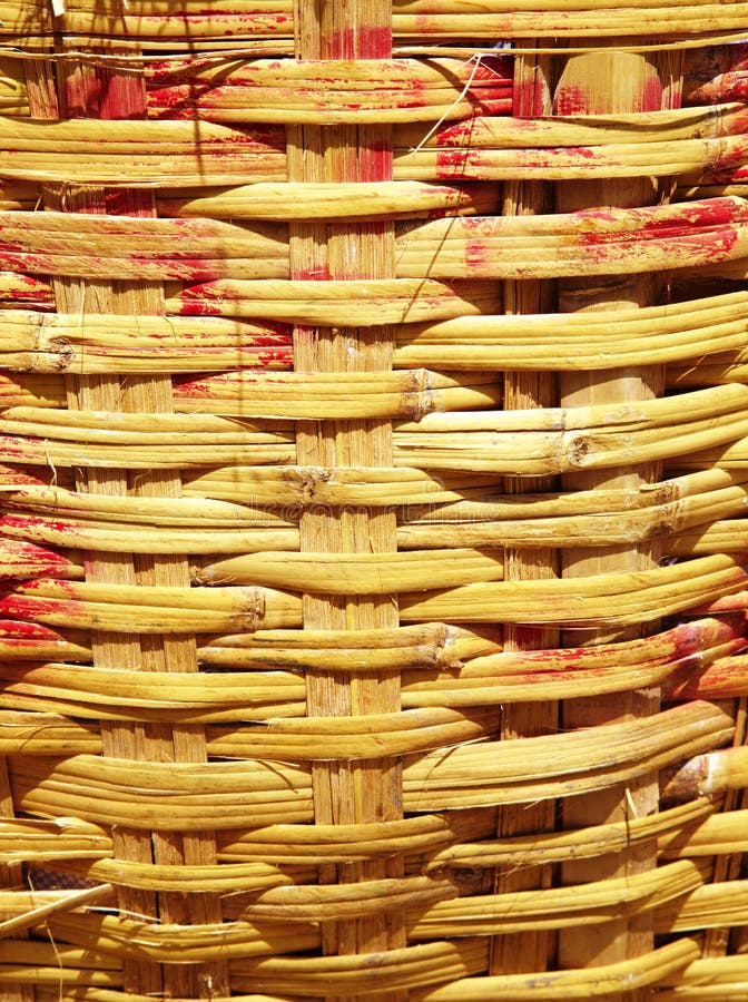 Pattern from bamboo basket stock photo. Image of close - 40867782