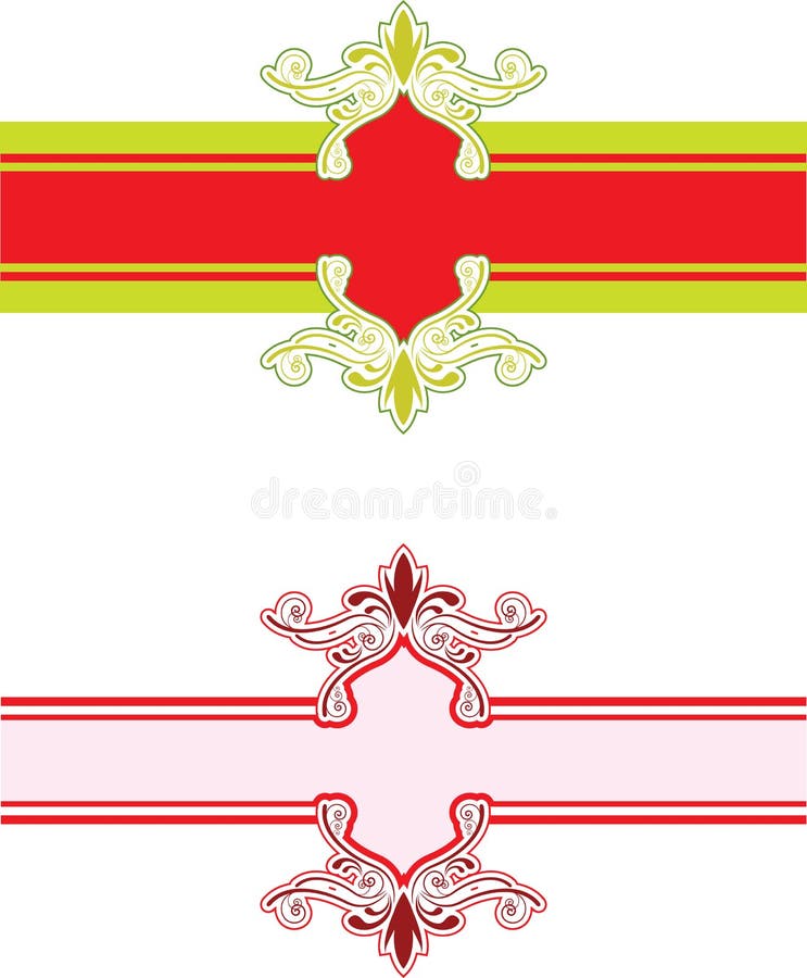 Pattern banner stock vector. Illustration of brown, color - 36107788