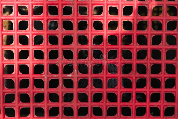 The Pattern of the Basket Hole Stock Image - Image of honeycomb ...