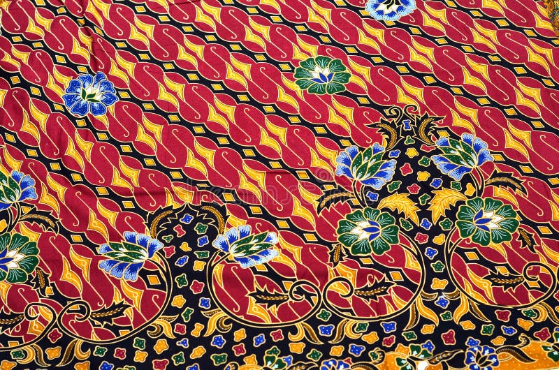 Pattern and Batik Textile stock illustration. Illustration of ornament ...