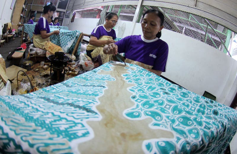 Pattern of Batik Using Canting Editorial Photo - Image of central ...