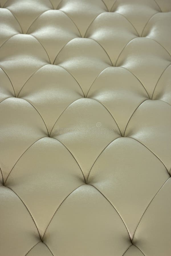 Pattern of Beige Leather Upholstery Sofa Background Stock Photo - Image ...