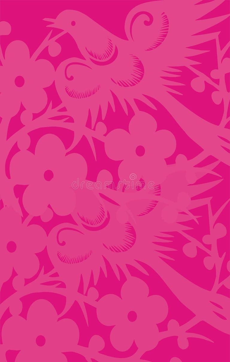 Japanese Bird Pattern Stock Illustrations – 9,005 Japanese Bird Pattern ...