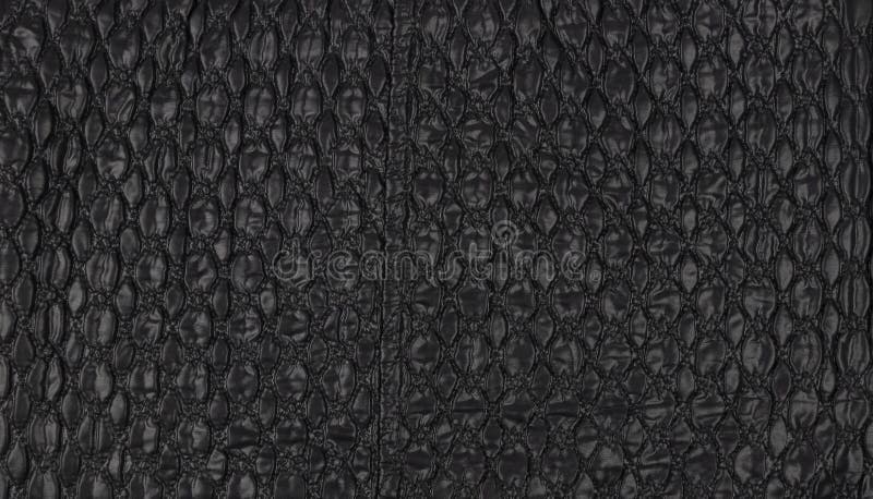 A Pattern on a Black Leather Surface. Black Leather Texture Background ...