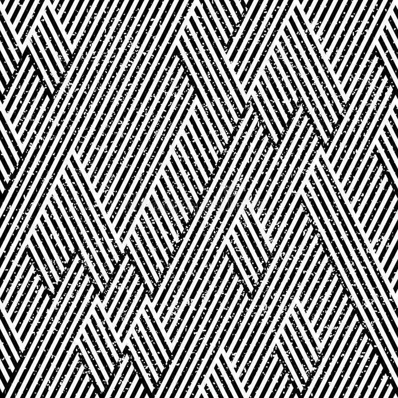 Pattern with Black Lines 6110, Modern Stylish Image. Stock Vector ...