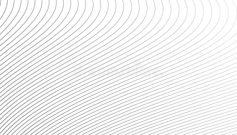 Illustration of the Pattern of Black Lines on White Background Stock ...
