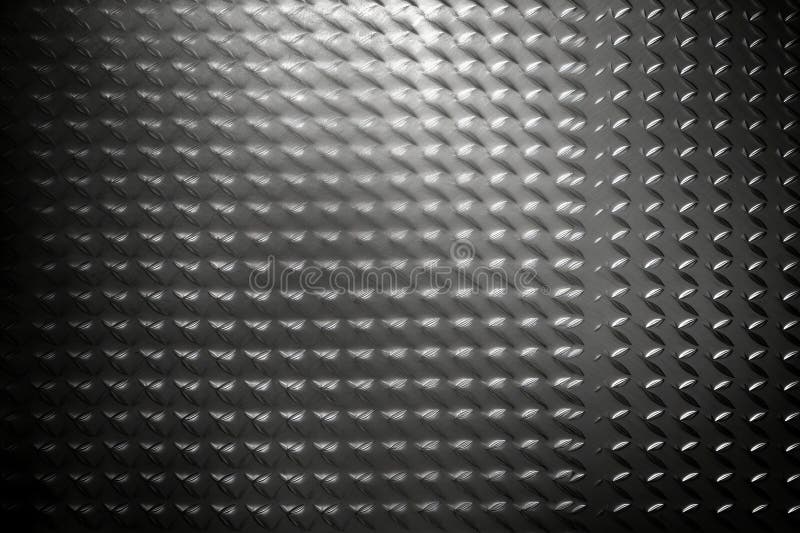 The Pattern of the Black Steel Floor Stock Illustration - Illustration ...