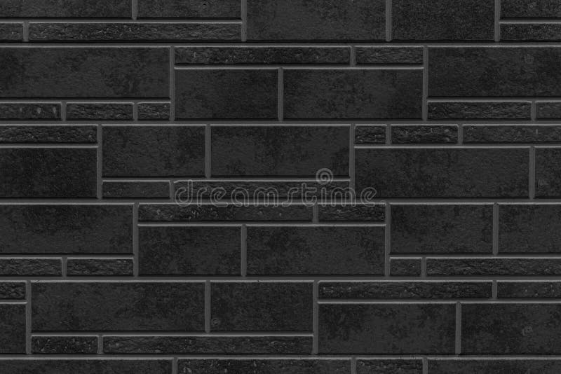 Black Stone Cladding Texture