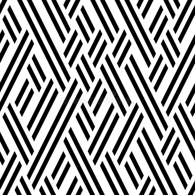 Pattern with Black Stripes 9302, Modern Stylish Image. Stock Vector ...