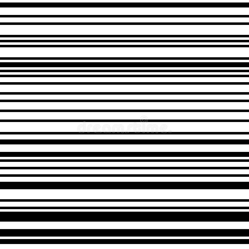 Pattern with Black and White Horizontal Lines (2), Modern Stylish Image ...