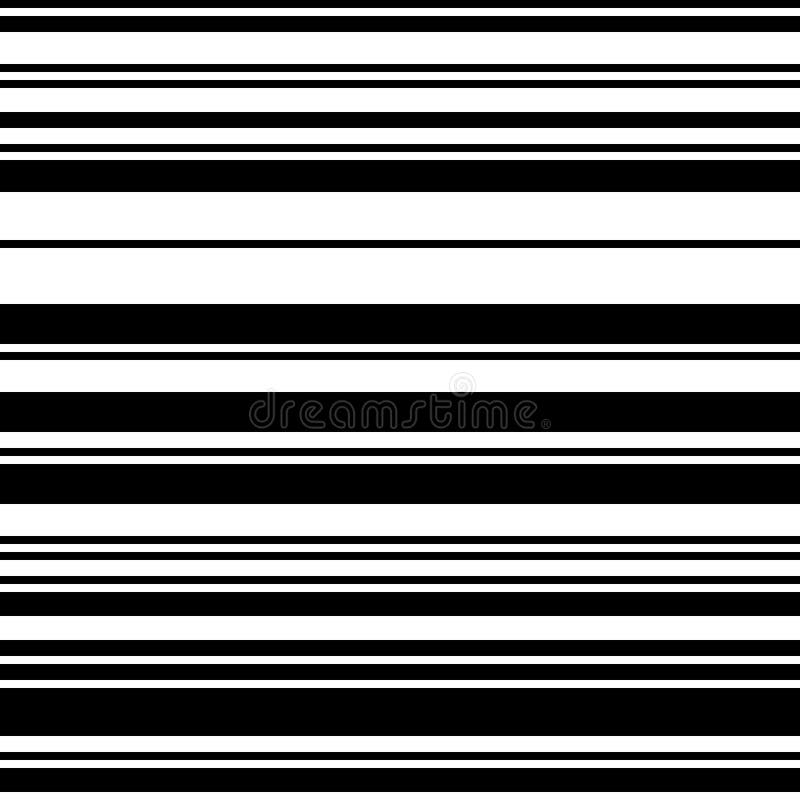 Pattern with Black and White Horizontal Lines (4), Modern Stylish Image ...