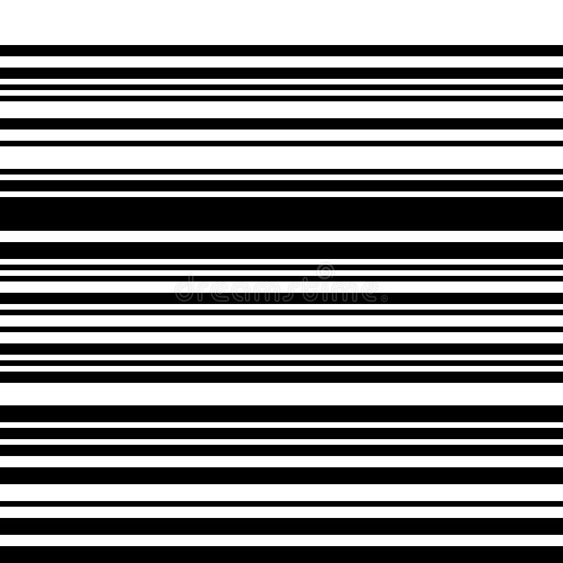 Pattern with Black and White Horizontal Lines (3), Modern Stylish Image ...