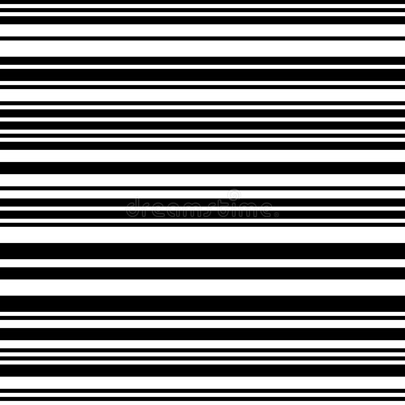 Pattern with Black and White Horizontal Lines 9280, Modern Stylish ...